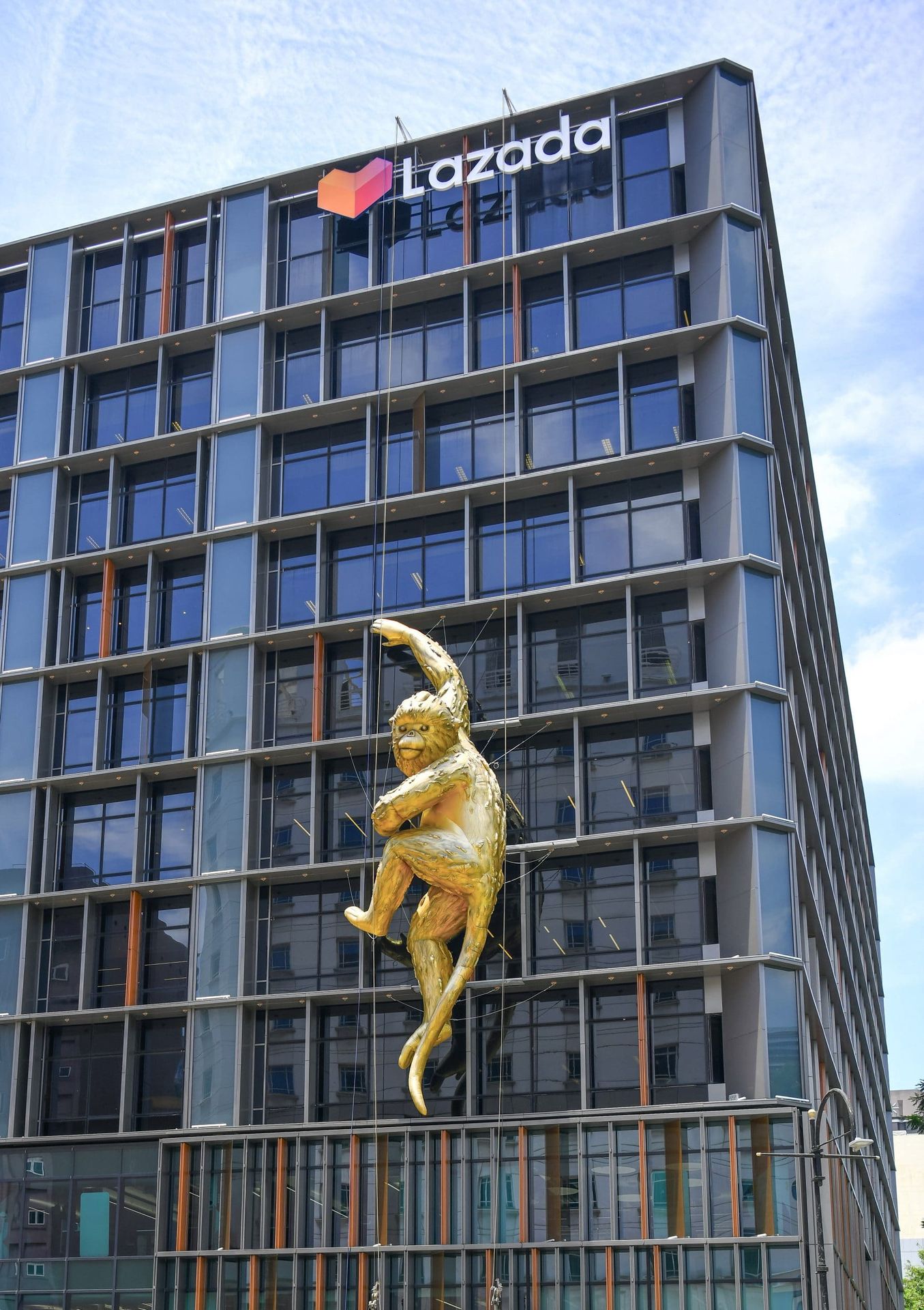 Golden Monkey at Lazada One Singapore | art-partners